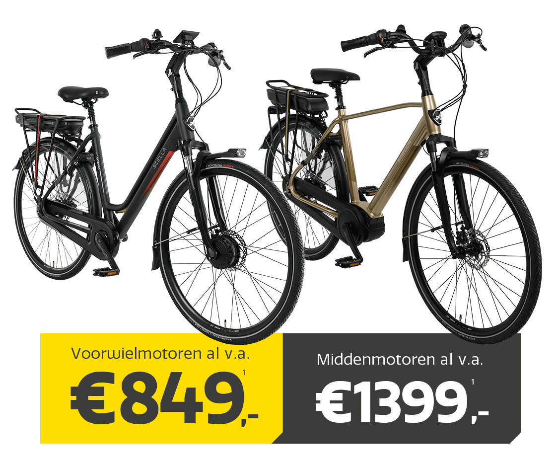 E-bike outlet Nunspeet, Naarden, Roermond & Tiel » Stella Fietsen