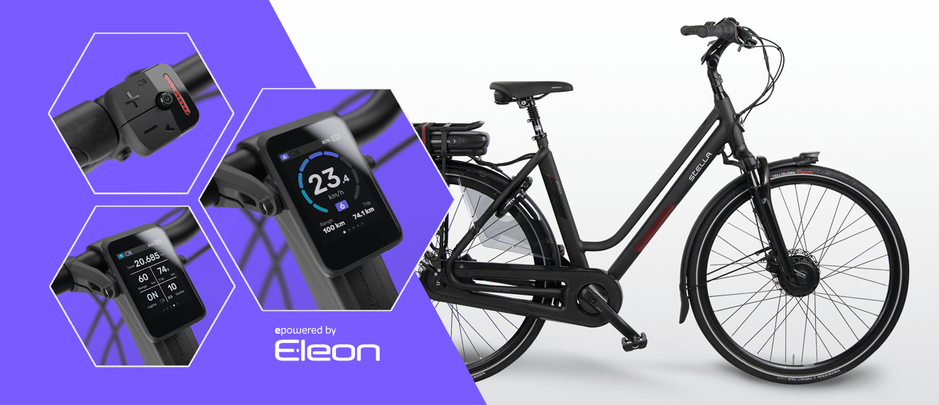 Stella lanceert gloednieuw Eleon Colour-display voor de e-bike